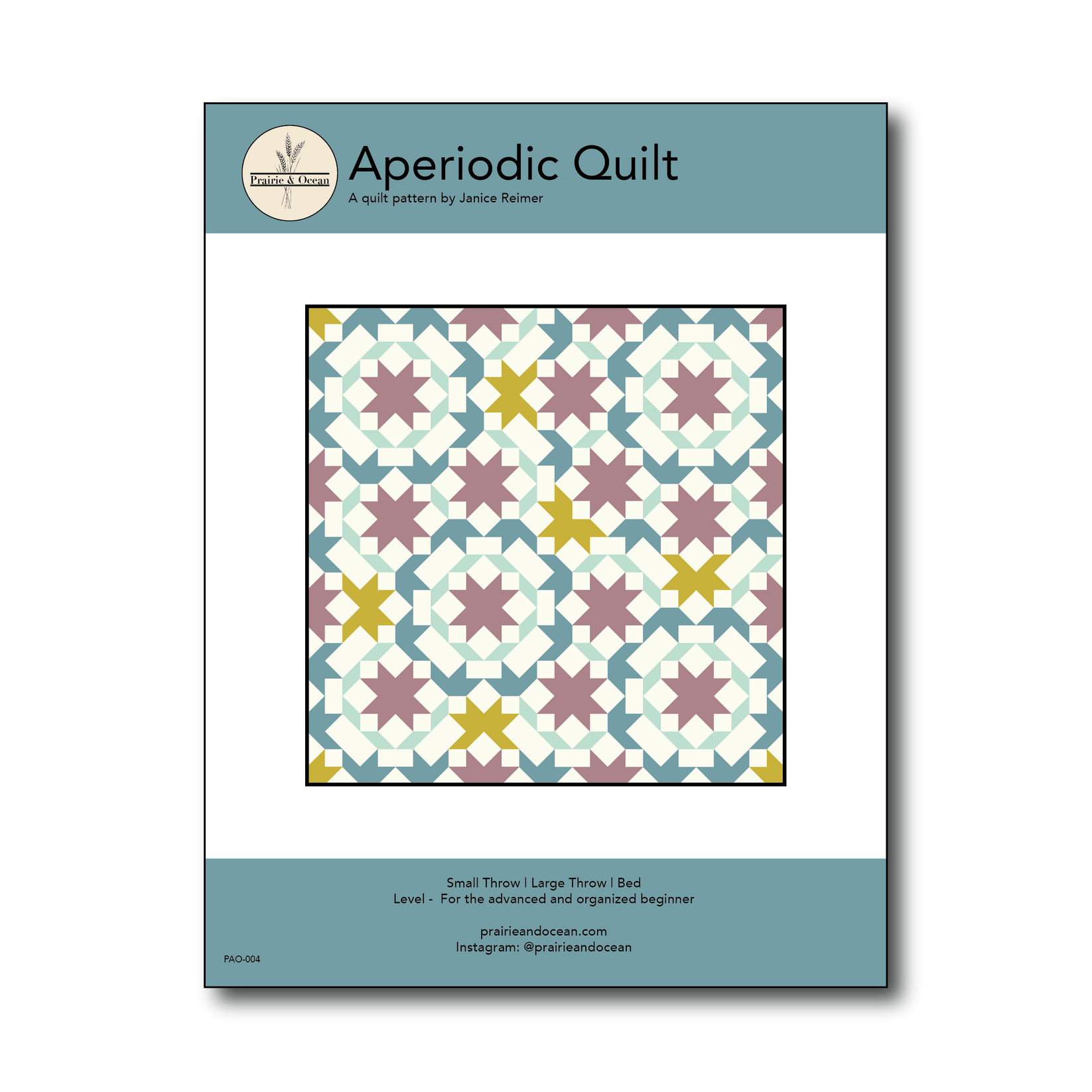Aperiodic Quilt Pattern - PDF – Prairie & Ocean